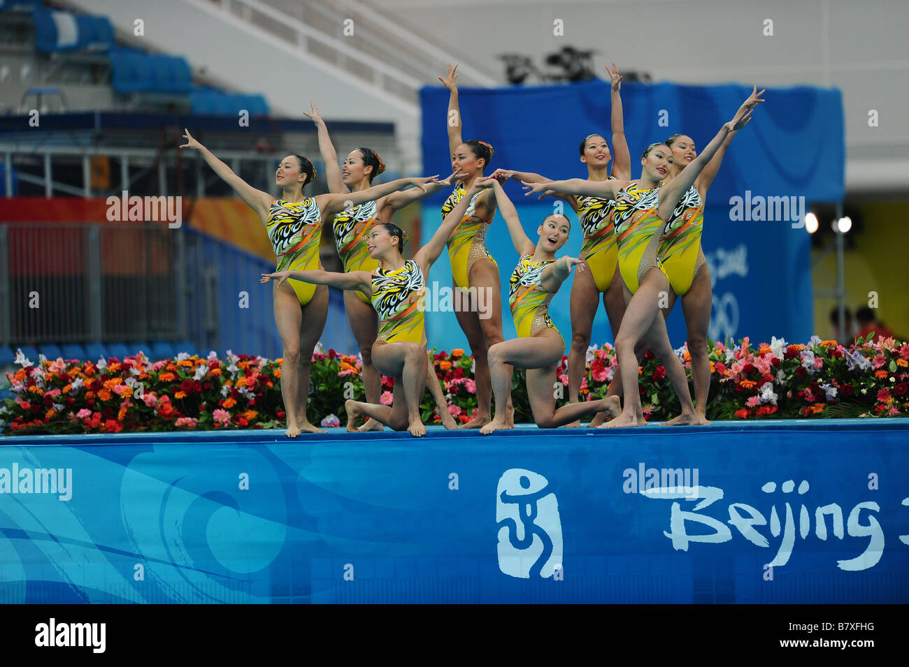 Synchronized swimming japan hi-res stock photography and images - Alamy