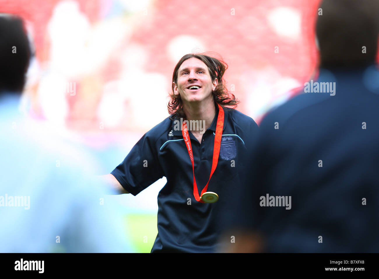 Lionel Messi ARG AUGUST 23 2008 Football Beijing 2008 Olympic Games ...