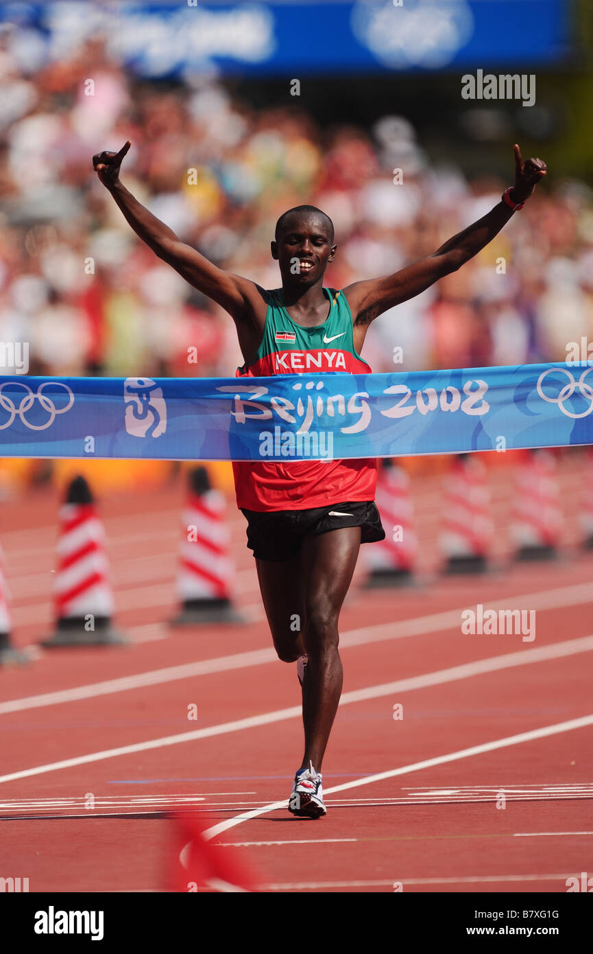 Samuel Wanjiru KEN AUGUST 24 2008 Athletics 2008 Beijing Olympic Games ...