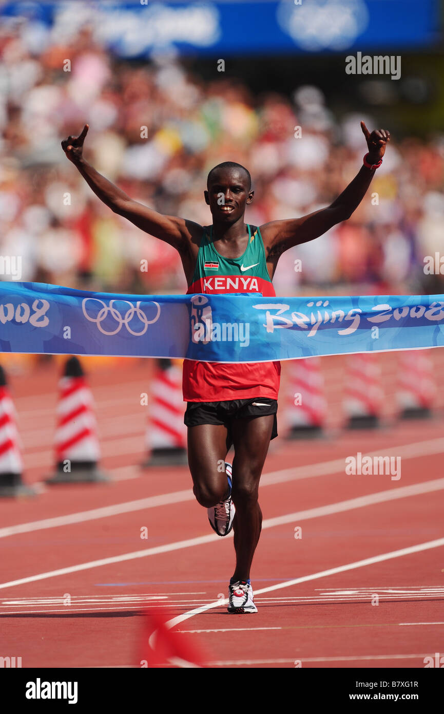 Samuel Wanjiru KEN AUGUST 24 2008 Athletics 2008 Beijing Olympic Games ...