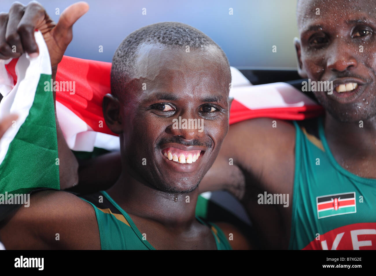 Samuel wanjiru athletics 2008 hi-res stock photography and images - Alamy