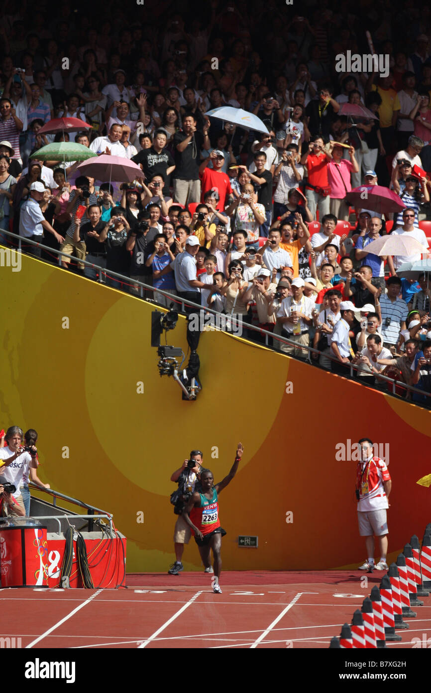 Samuel Wanjiru KEN AUGUST 24 2008 Athletics 2008 Beijing Olympic Games ...