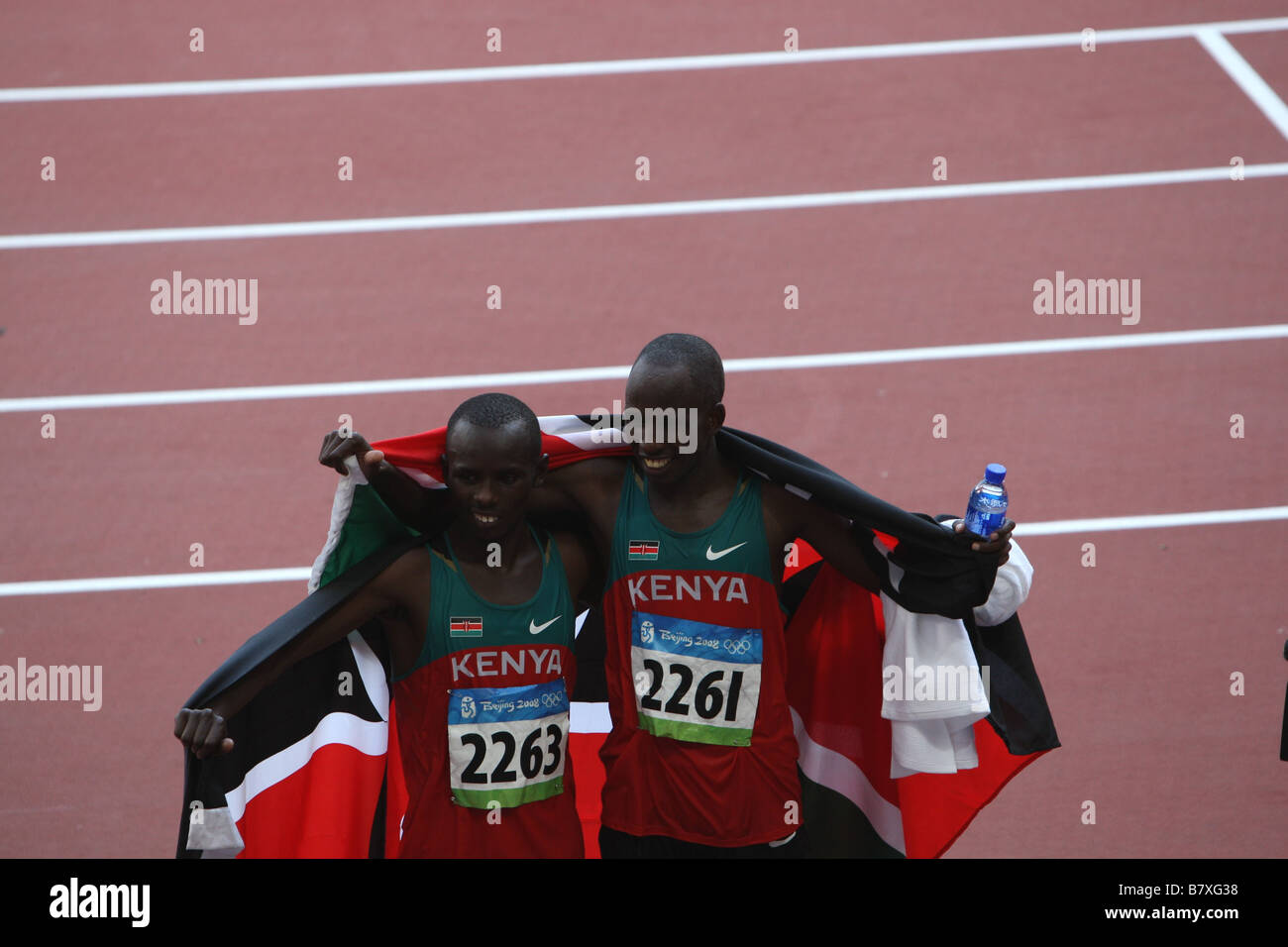 Samuel wanjiru athletics 2008 hi-res stock photography and images - Alamy