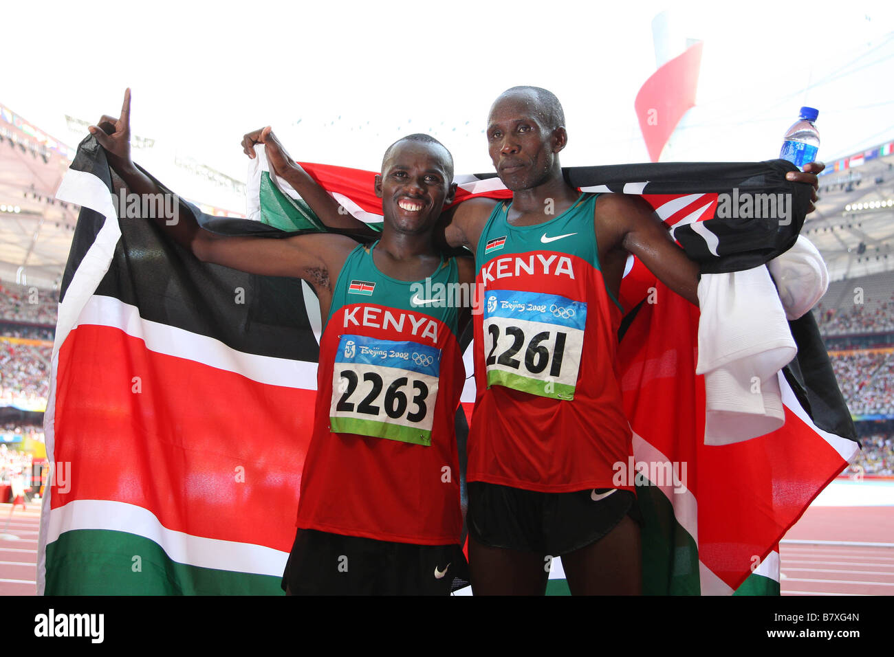 Samuel wanjiru athletics 2008 hi-res stock photography and images - Alamy