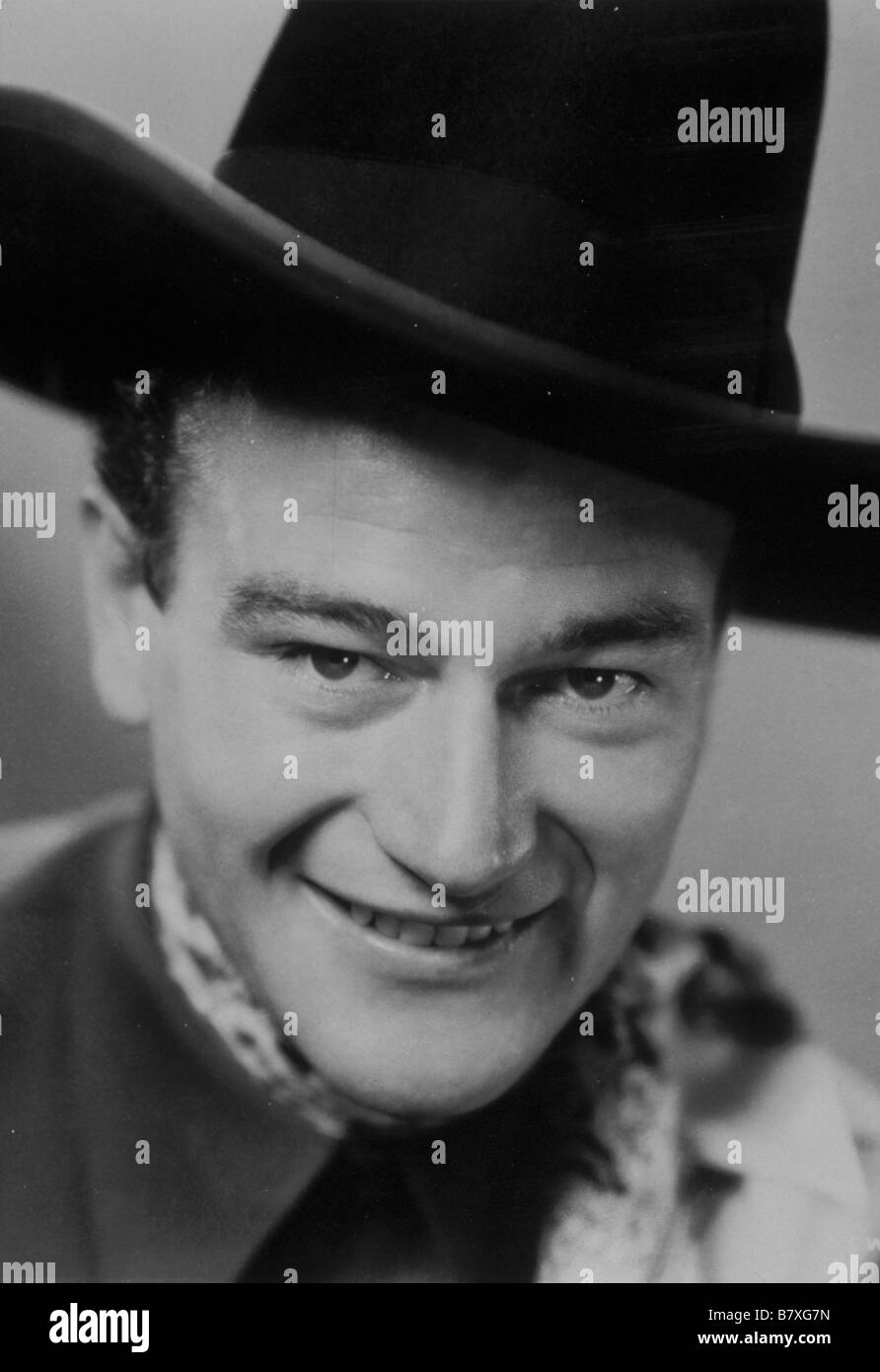 John Wayne John Wayne JOHN WAYNE Stock Photo - Alamy