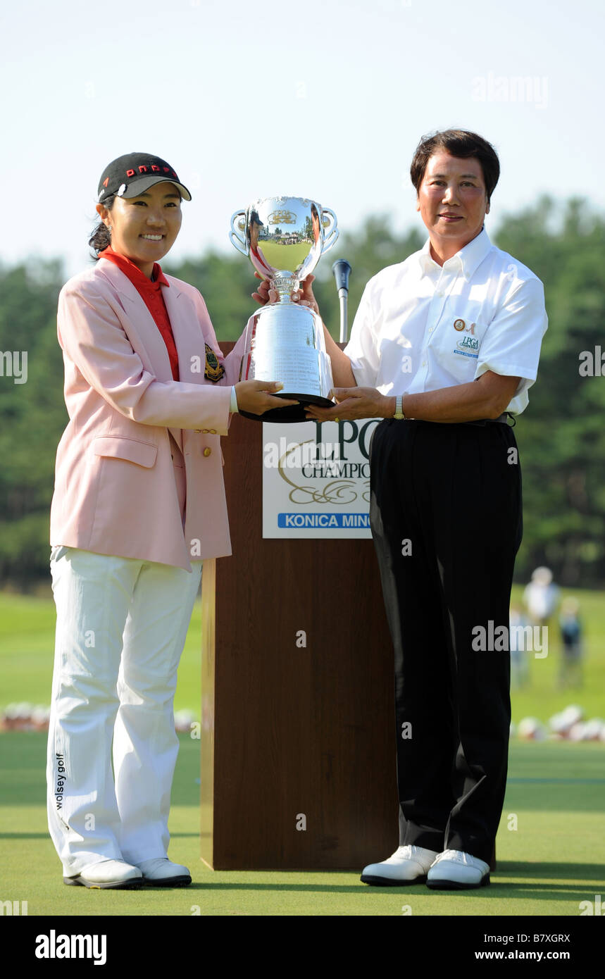 Hyun Ju Shin Hisako Higuchi SEPTEMBER 14 2008 Golf LPGA Championship ...