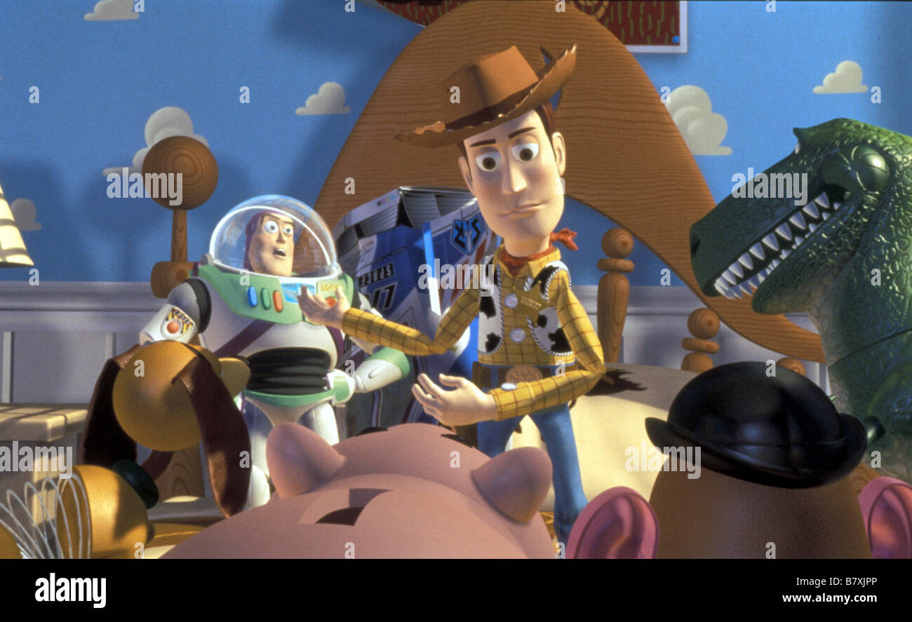 Toy Story Year: 1995 USA animation Director: John Lasseter Stock Photo ...