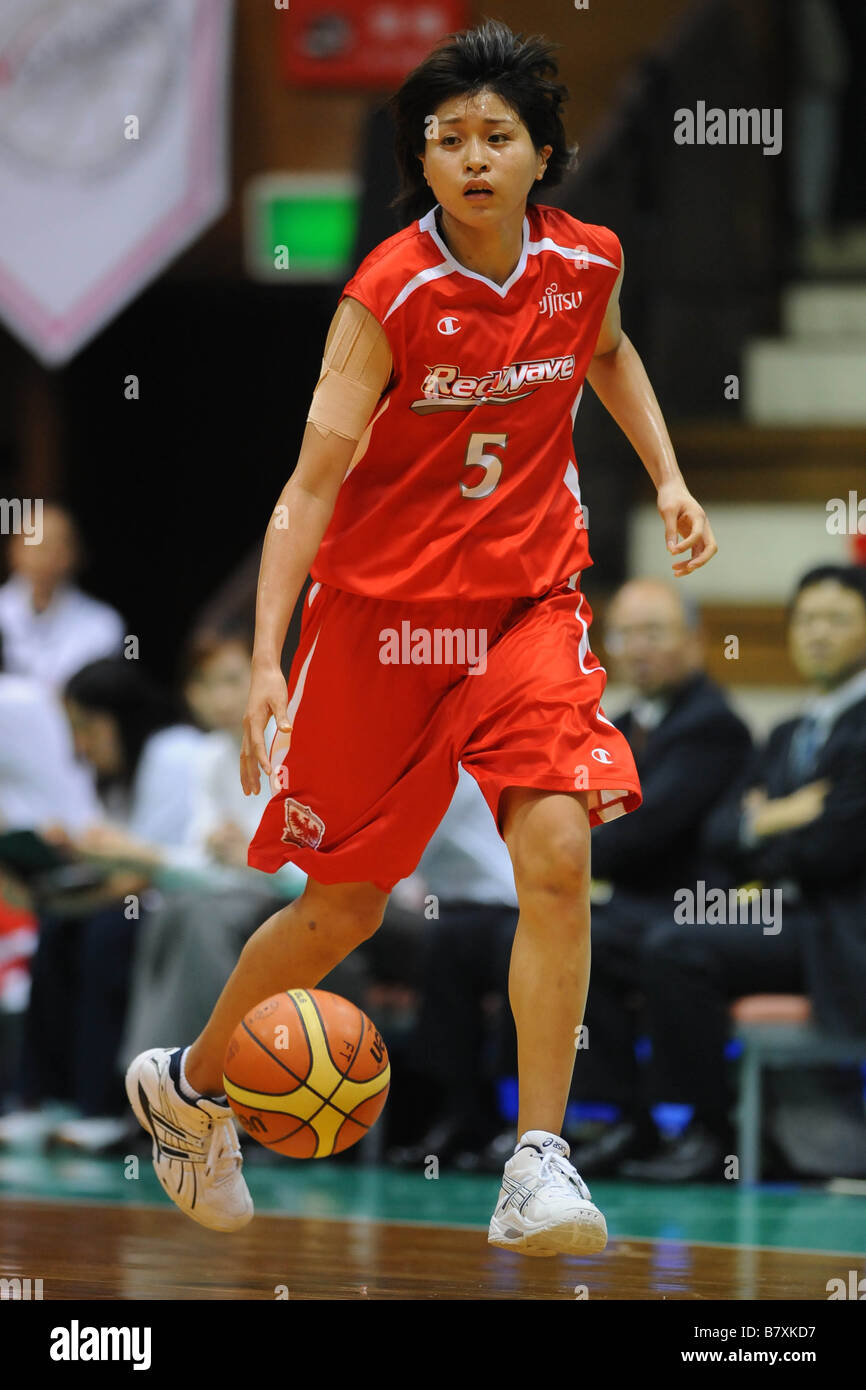 Eriko Hata Fujitsu OCTOBER 3 2008 Basketball Women s Japan Basketball ...