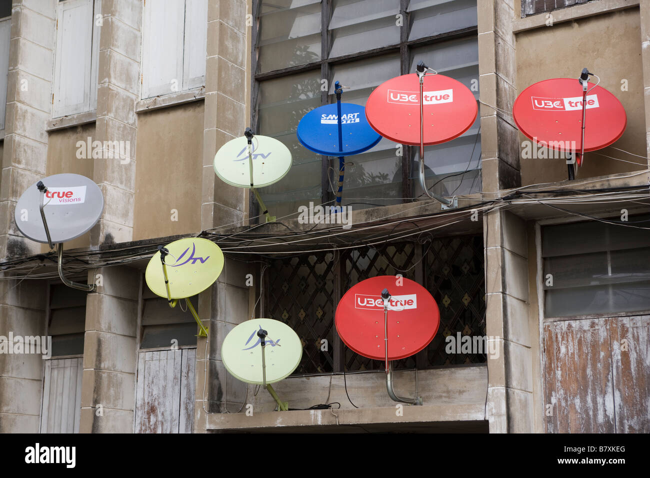 Aerial dishes hi-res stock photography and images - Alamy