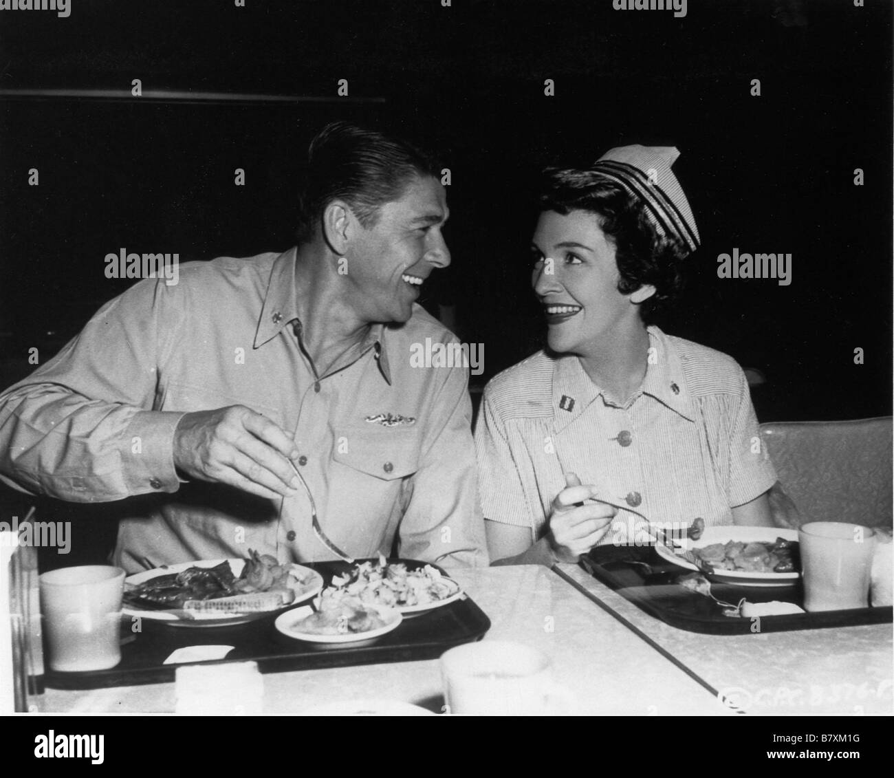 Ronald reagan lunch hi-res stock photography and images - Alamy
