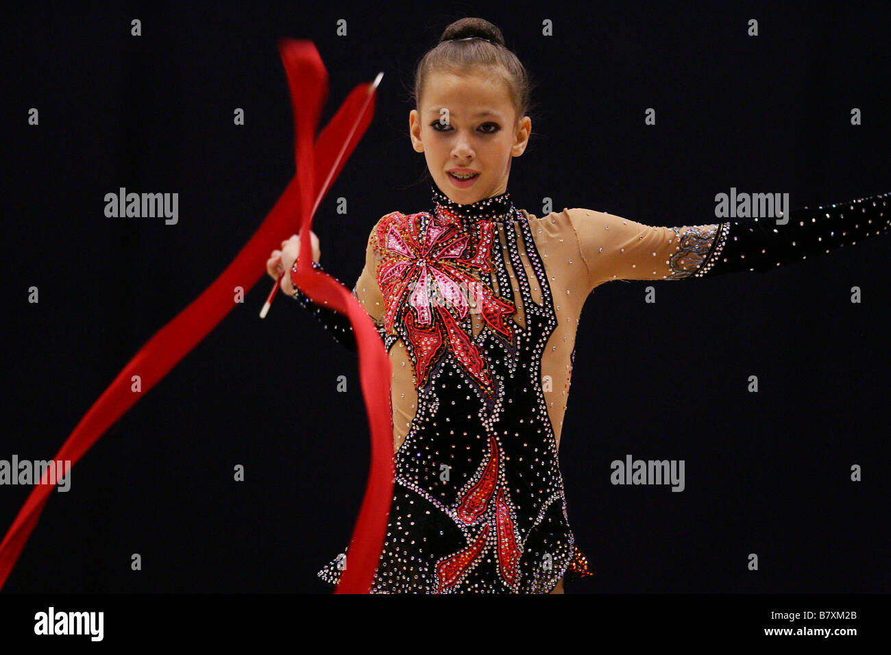 Daria Dmitrieva RUS OCTOBER 12 2008 Rhythmic Gymnastics AEON CUP 2008 ...