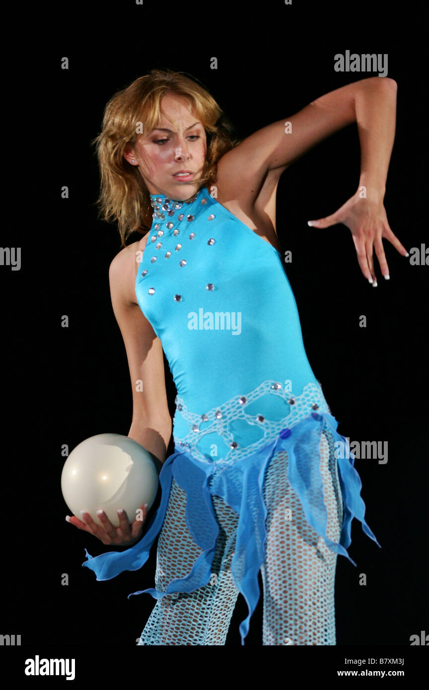 Inna Zhukova BLR OCTOBER 12 2008 Rhythmic Gymnastics AEON CUP 2008 ...
