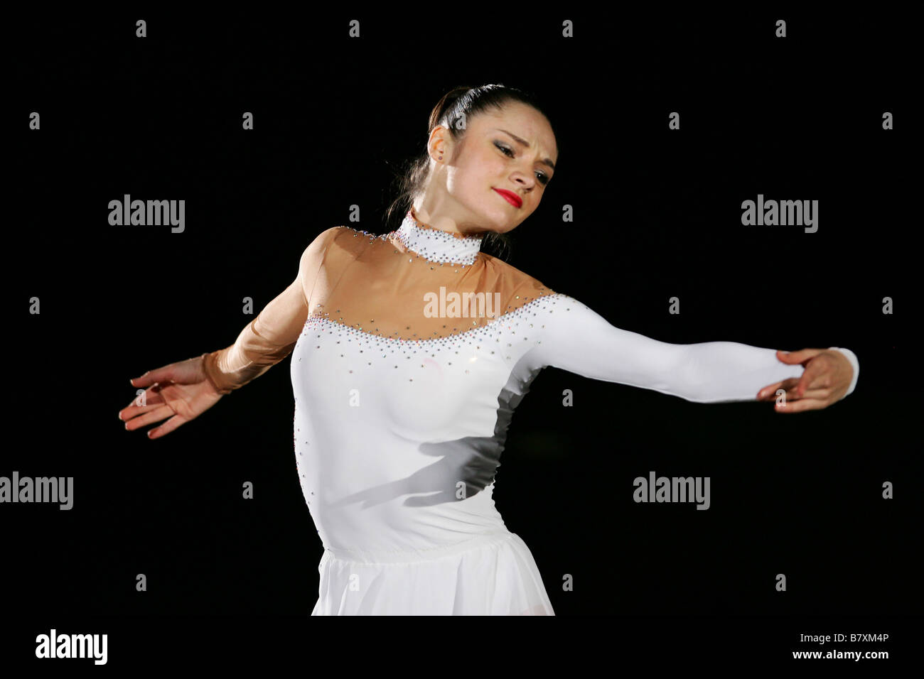 Anna Bessonova UKR OCTOBER 12 2008 Rhythmic Gymnastics AEON CUP 2008 ...