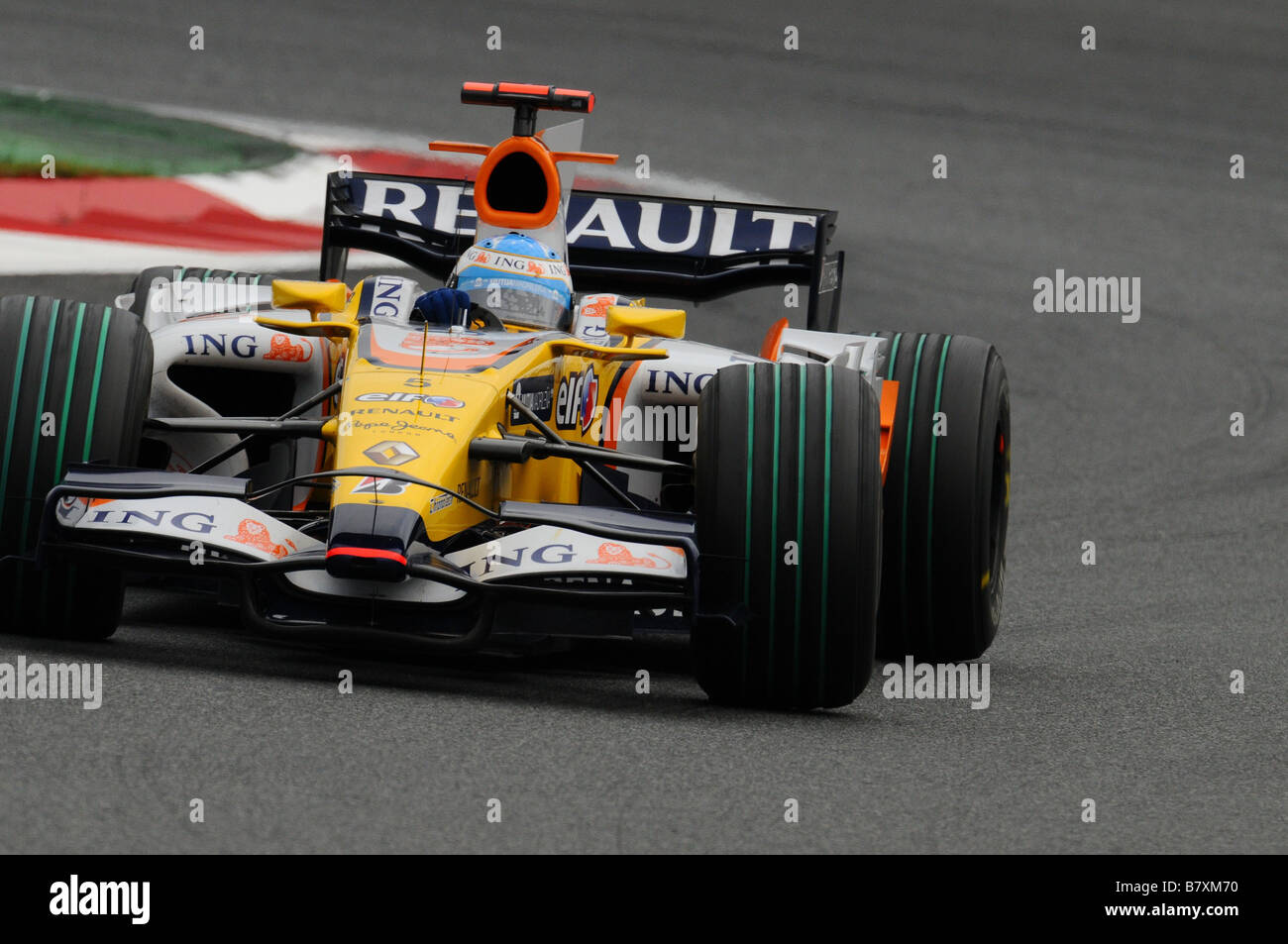 Fernando Alonso Renault OCTOBER 12 2008 Formula One Fernando Alonso of ...
