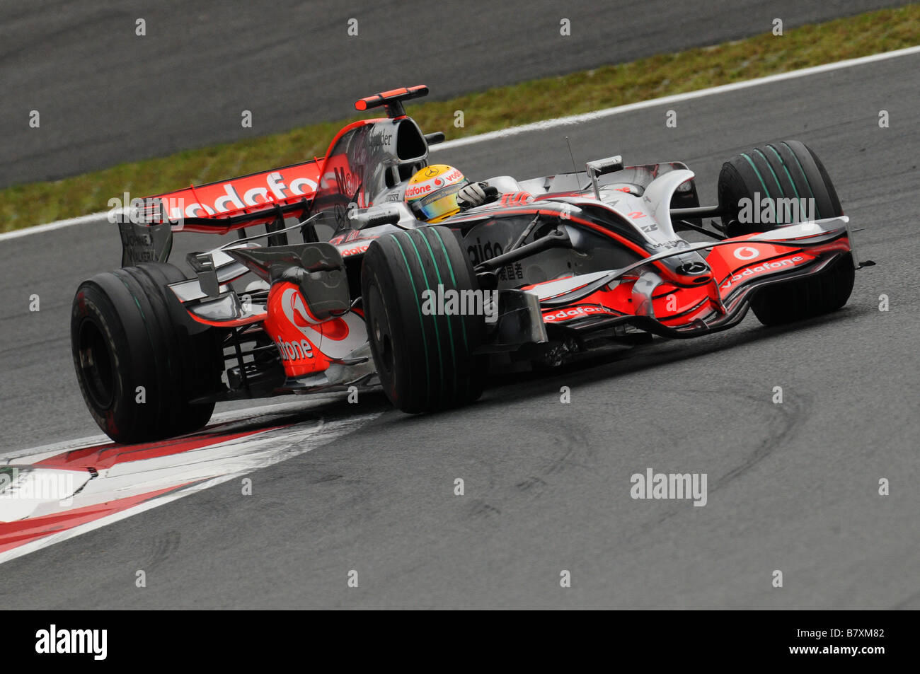 Lewis Hamilton McLaren OCTOBER 12 2008 Formula One Lewis Hamilton of Great Britain and McLaren ...