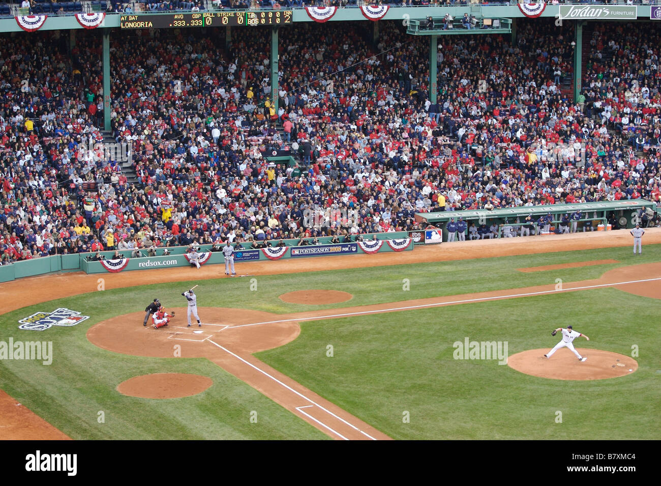 Fenway Park OCTOBER 13 2008 MLB A general view of stadium MLB American ...
