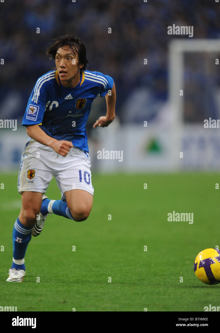 Shunsuke Nakamura JPN OCTOBER 15 2008 Football 2010 FIFA World Cup ...