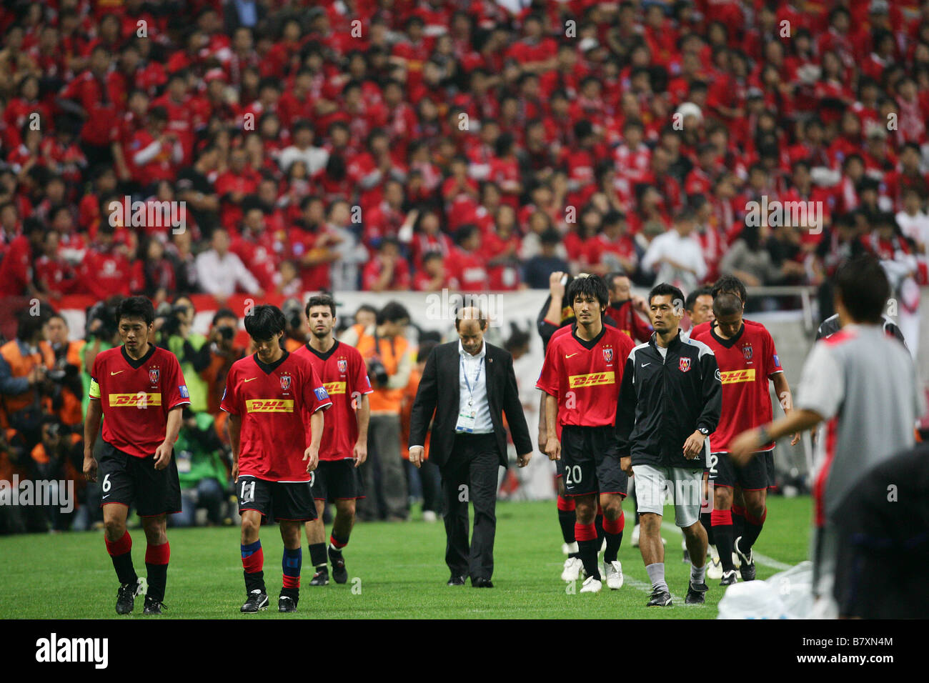 Urawa Reds team group OCTOBER 22 2008 Football AFC Champions League ...