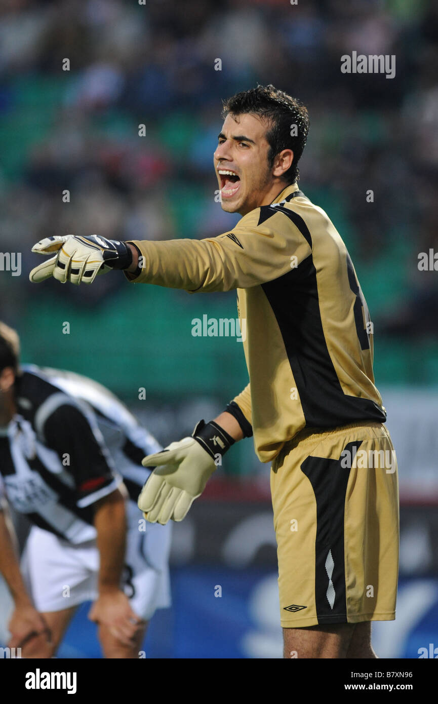Gianluca Curci Siena OCTOBER 25 2008 Football Italian match between ...