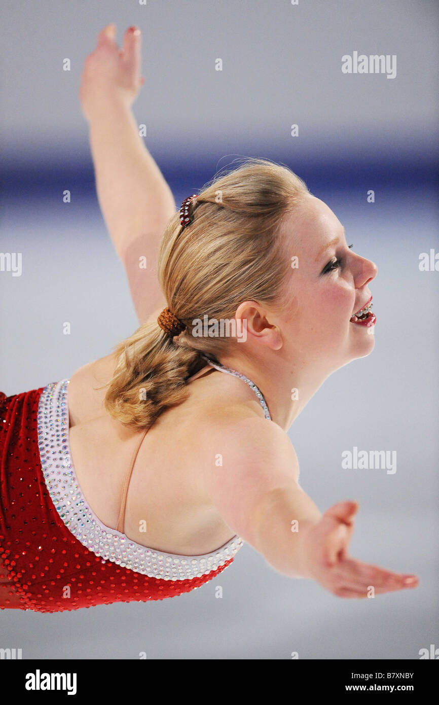 Rachael Flatt USA OCTOBER 26 2008 Figure Skating ISU Grand Prix of ...