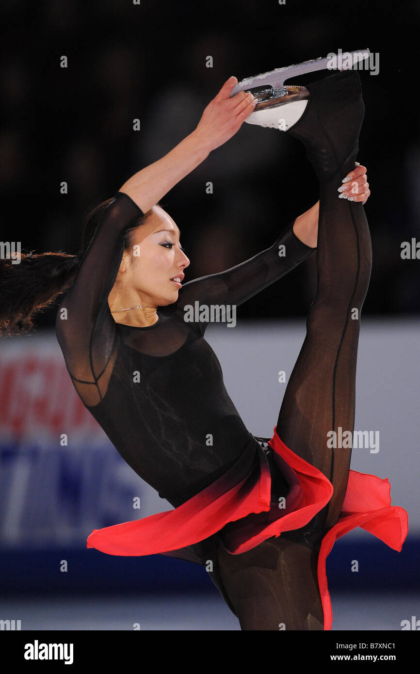 Miki Ando JPN OCTOBER 26 2008 Figure Skating ISU Grand Prix of Figure ...
