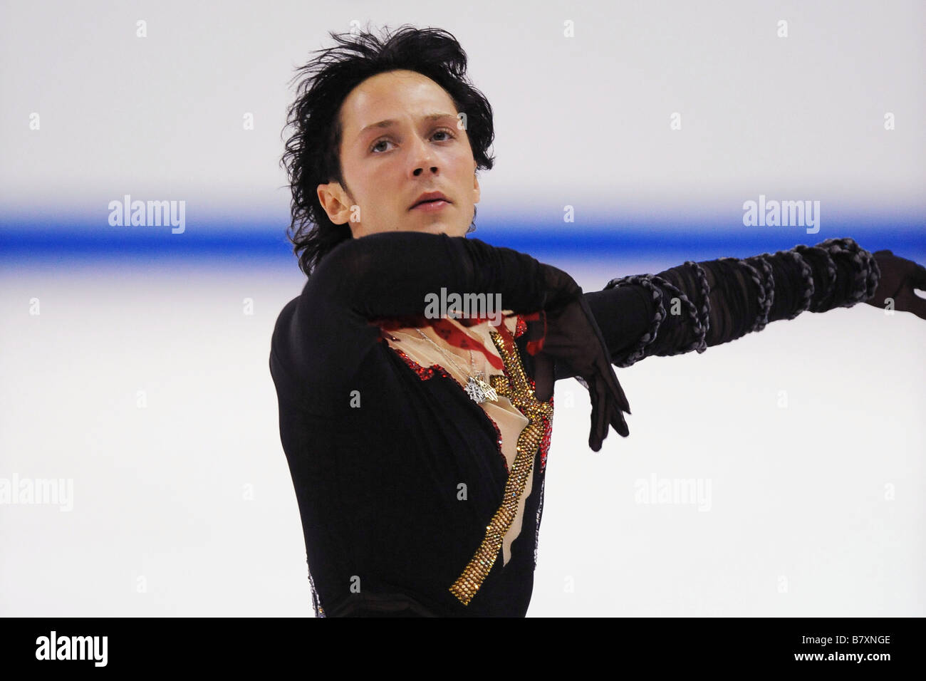 Johnny Weir USA OCTOBER 25 2008 Figure Skating ISU Grand Prix of Figure ...