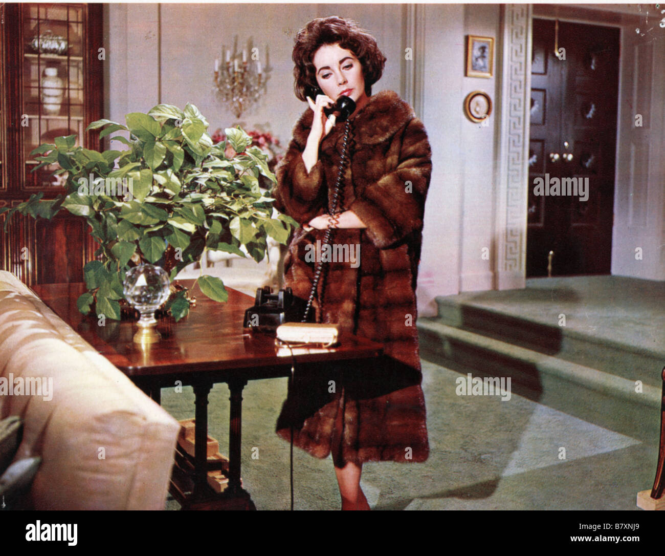 Fur coat elizabeth taylor hi-res stock photography and images - Alamy