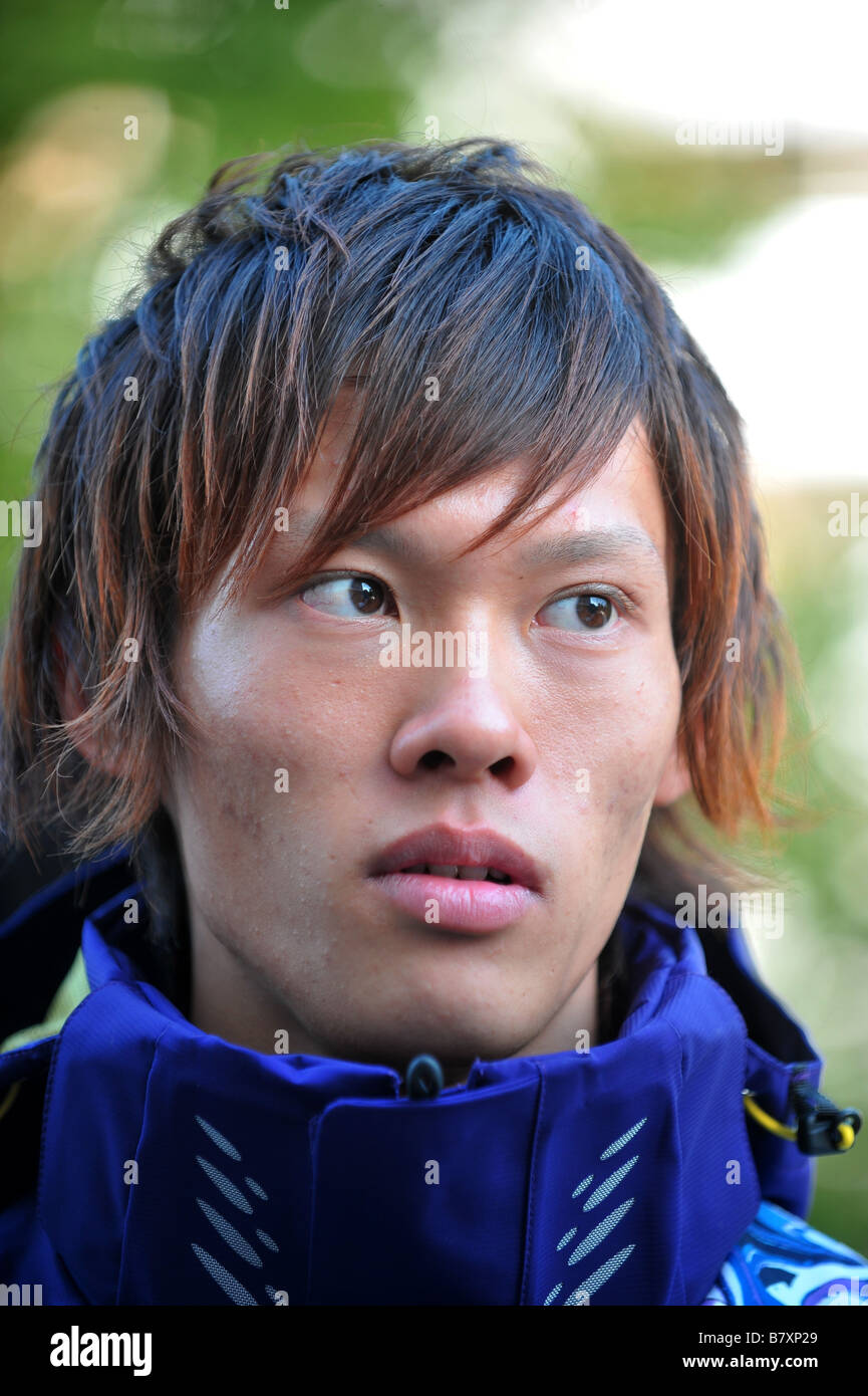 Taku Takeuchi JPN NOVEMBER 5 2008 Ski Jumping during Press conference ...