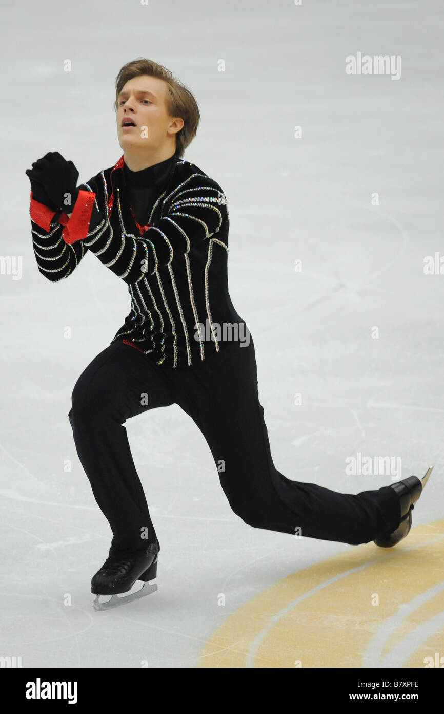 Tomas Verner CZE NOVEMBER 8 2008 Figure Skating ISU Grand Prix of ...