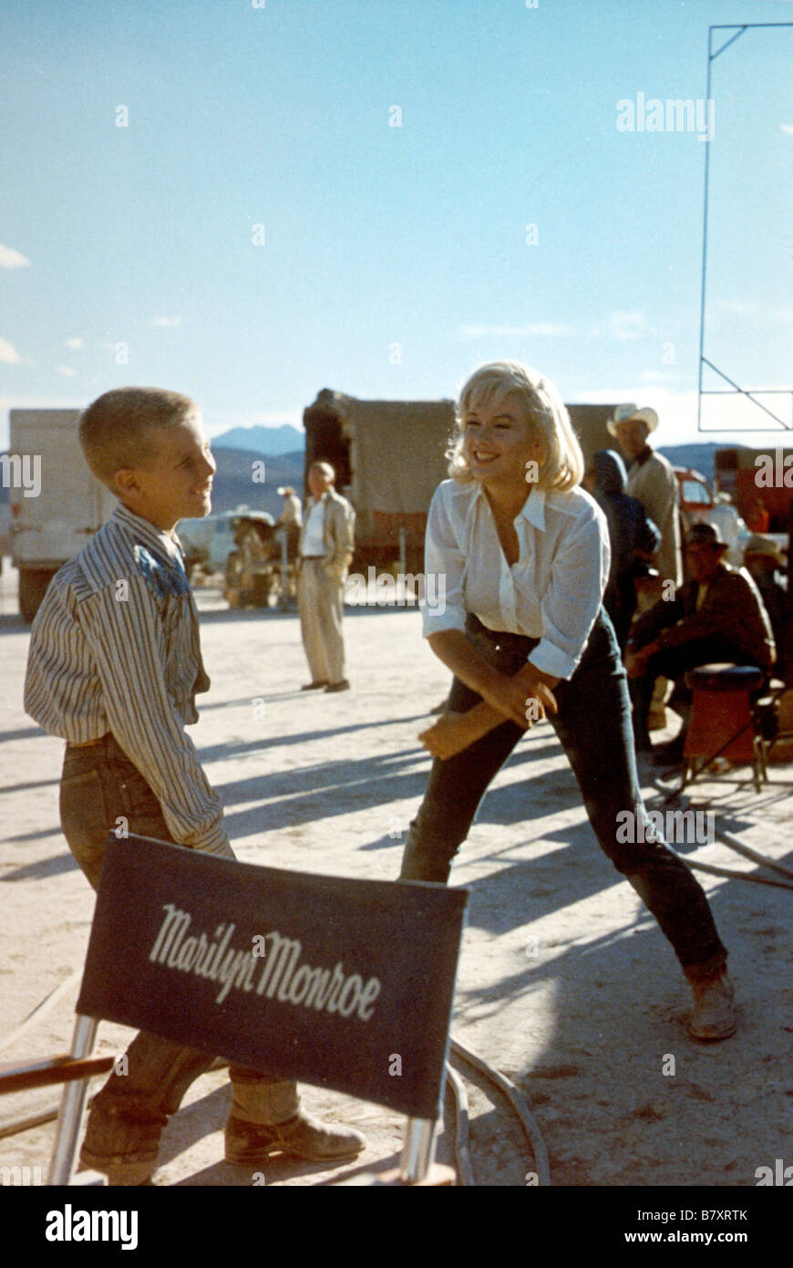 The Misfits Year: 1961 USA Director: John Huston Marilyn Monroe On the ...
