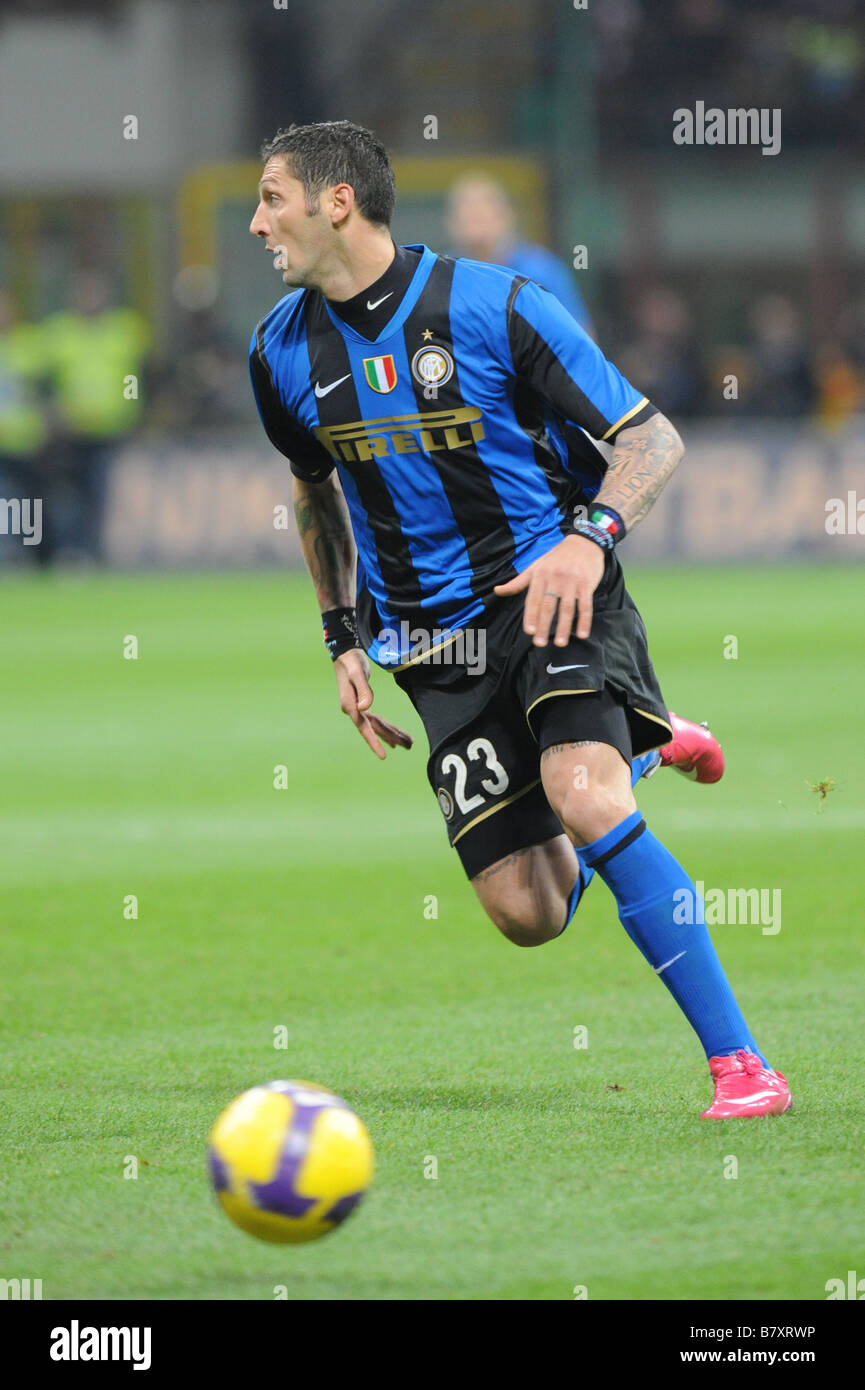 Marco Materazzi Inter NOVEMBER 22 2008 Football Italian Serie A match ...