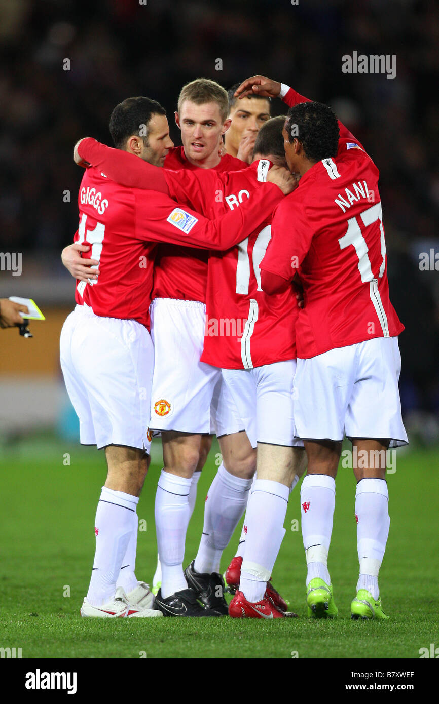 Manchester united team group hi-res stock photography and images - Alamy