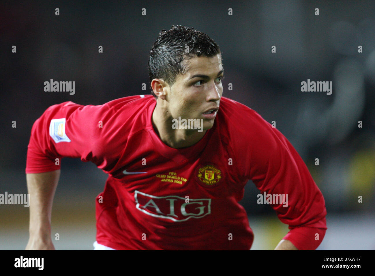 Cristiano Ronaldo Man U DECEMBER 18 2008 Football FIFA Club World Cup ...