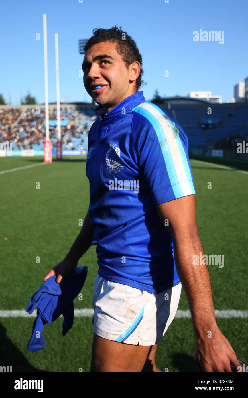 Michael Leitch Tokai DECEMBER 28 2008 Rugby The 45th All Japan ...