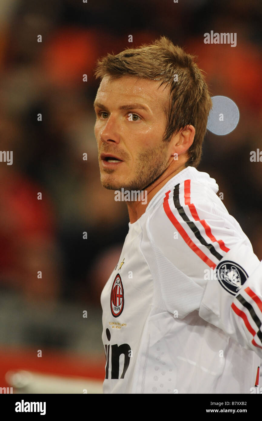 David Beckham Milan JANUARY 11 2009 Football Italian Serie A match ...
