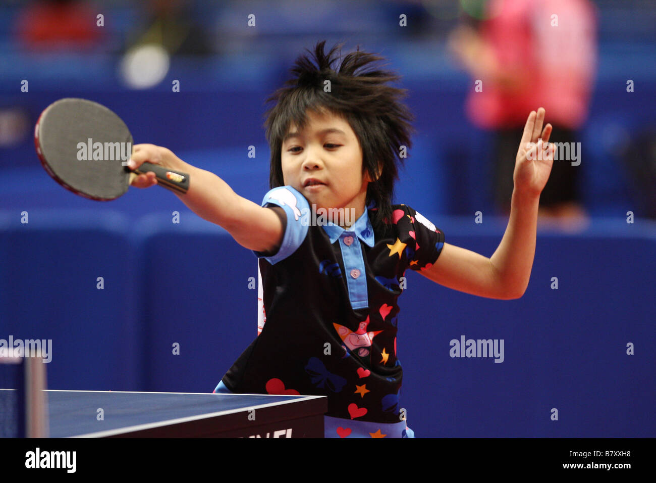 Miu Hirano JANUARY 14 2009 Table Tennis All Japan Table Tennis ...