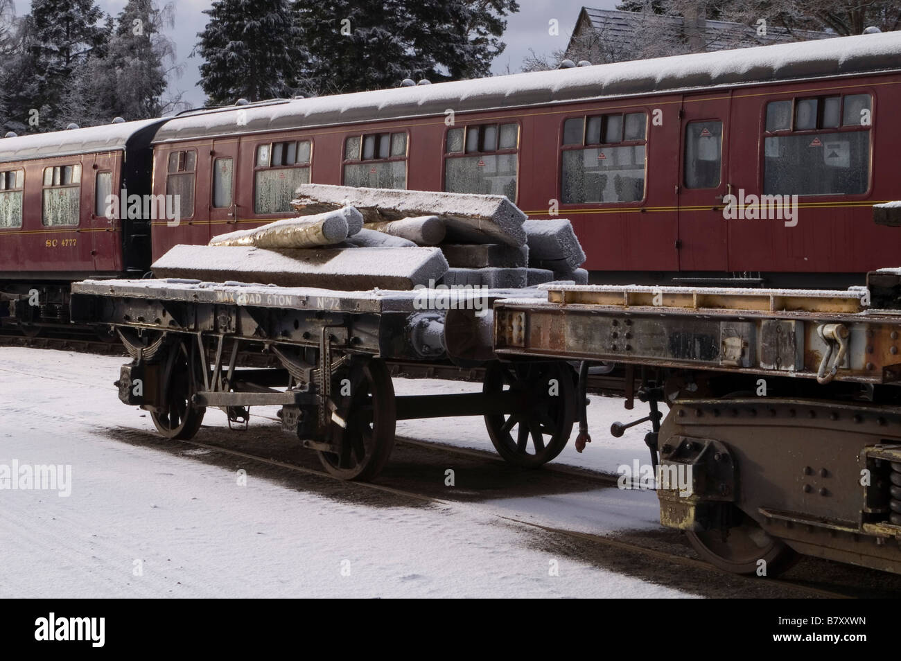 Covered railway wagon hi-res stock photography and images - Alamy
