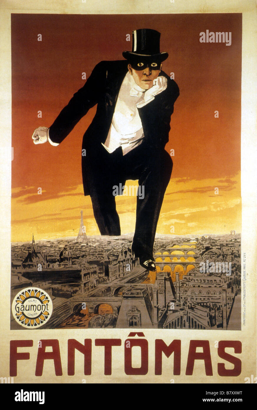 Directed by Louis Feuillade Affiche Poster Stock Photo - Alamy