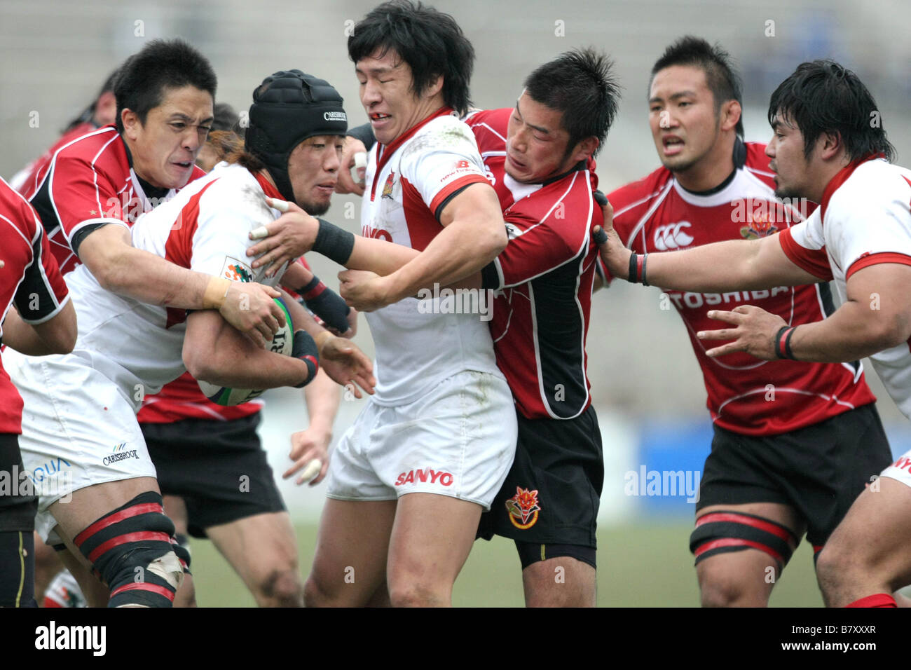 TOSHIBA Brave Lupus Team Group JANUARY 18 2009 Rugby Japan Rugby Top ...