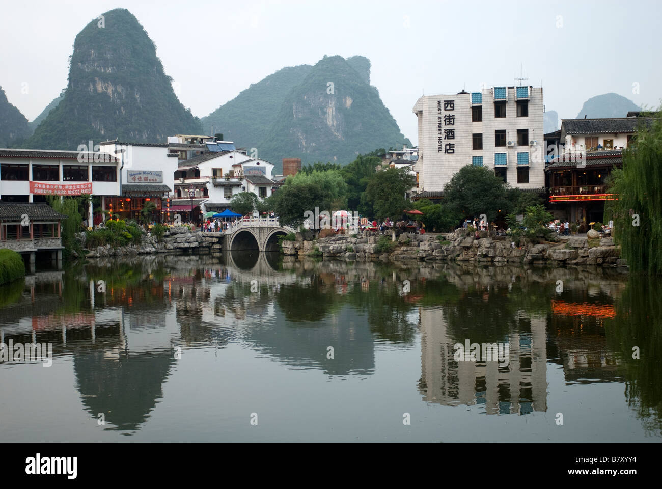 Li river, Yangshou, China Stock Photo - Alamy