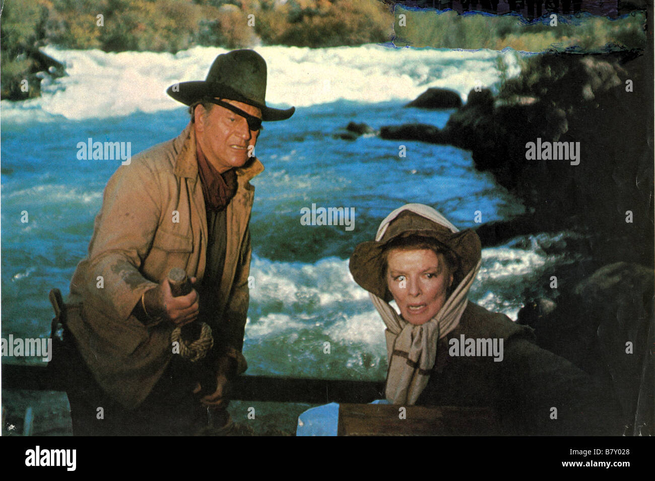 Une bible et un fusil Rooster Cogburn Year: 1975 USA Katharine Hepburn ...