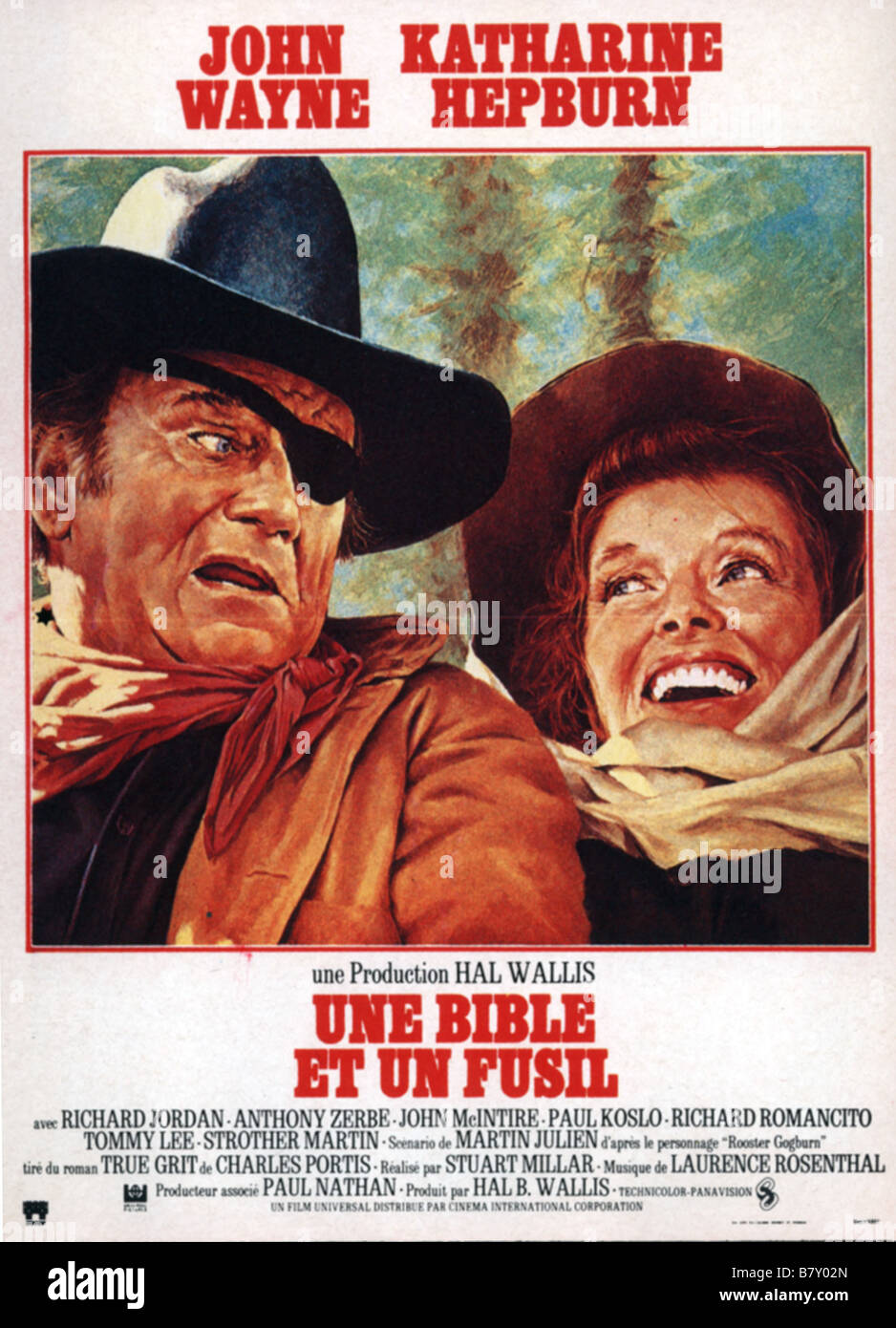 Une bible et un fusil Rooster Cogburn Year: 1975 USA Katharine Hepburn ...
