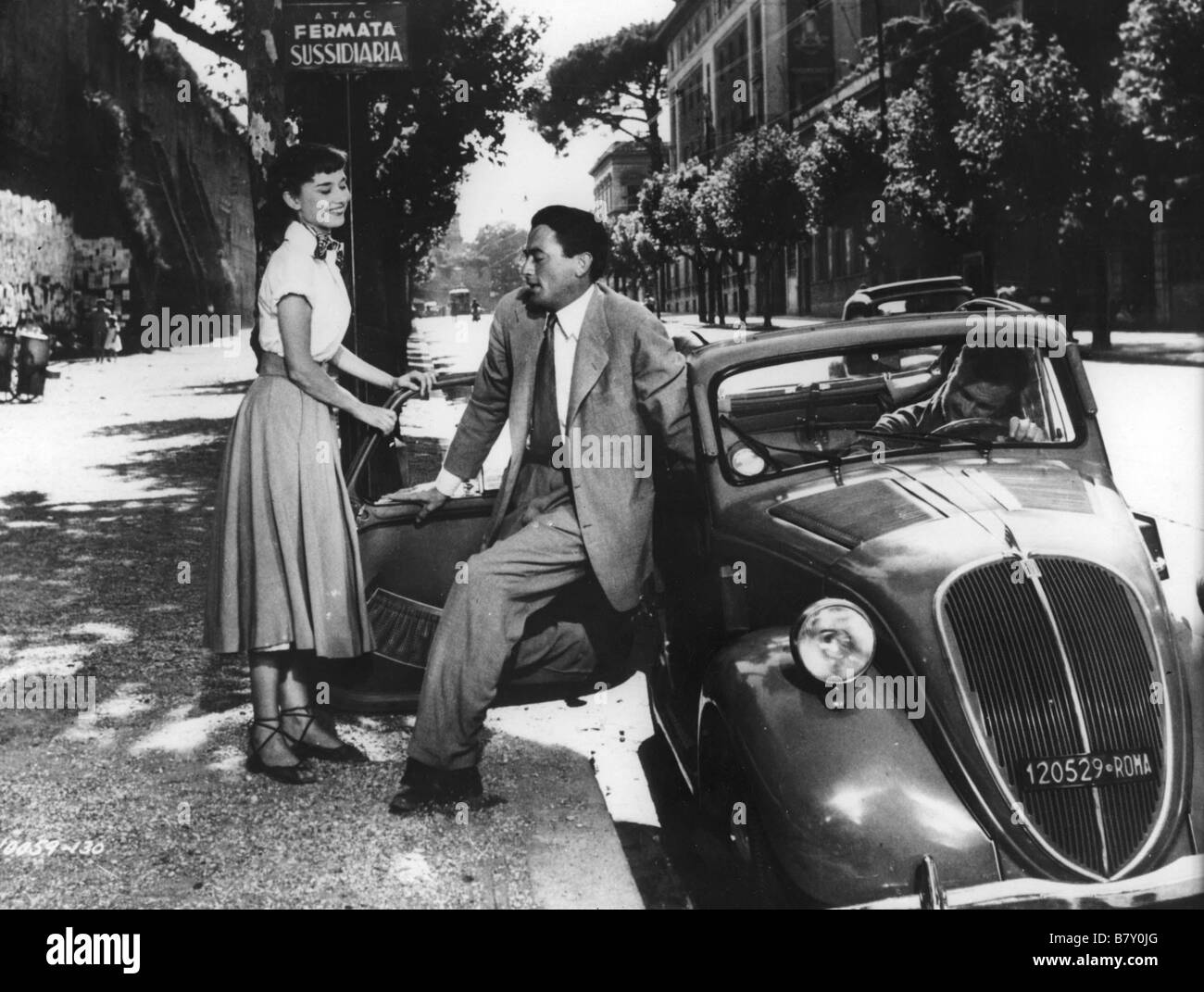 Audrey Hepburn And Gregory Peck High Resolution Stock Photography and ...