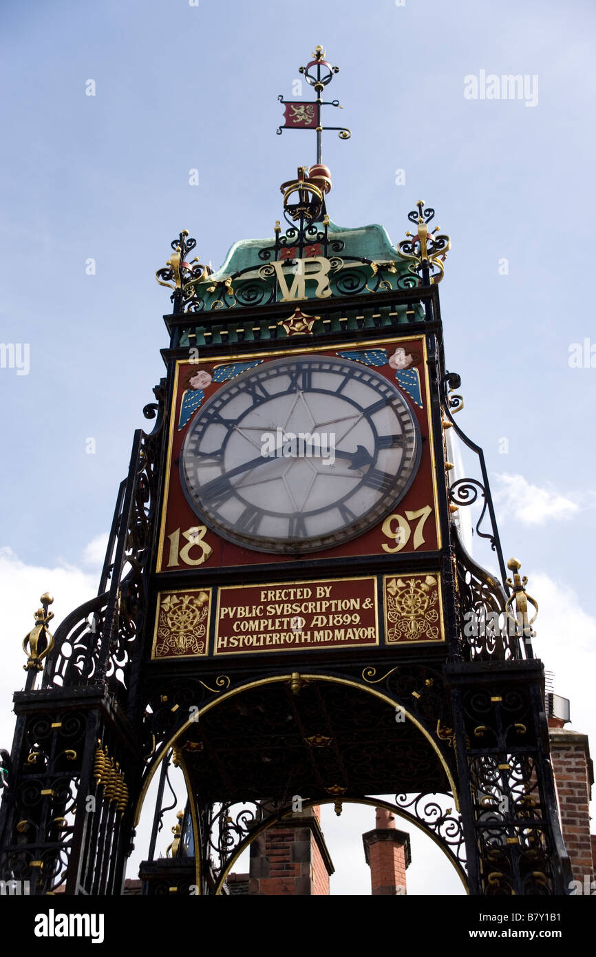 Eastgate Victorian clock put in place as a tribute to Queen Victoria on ...