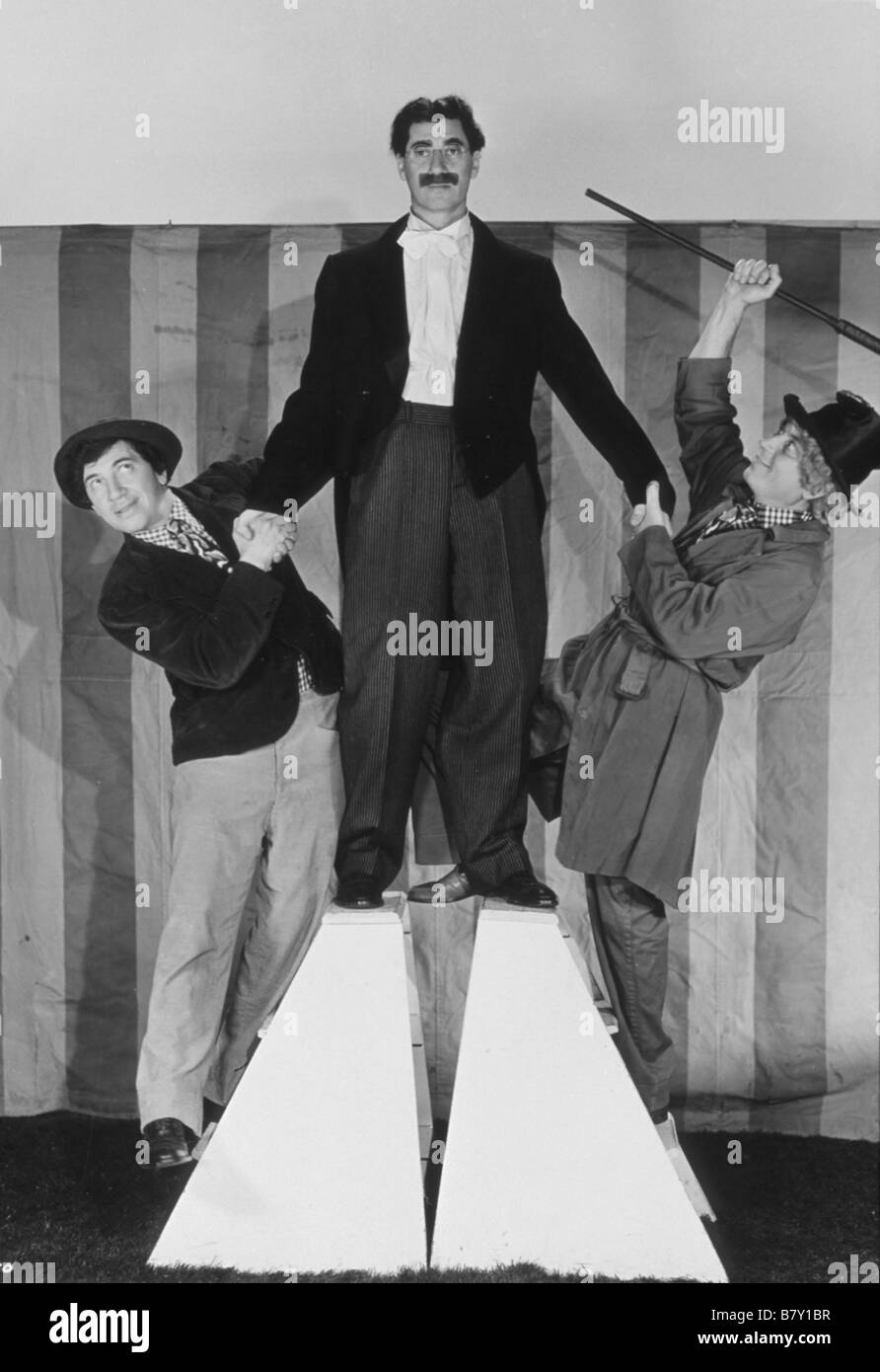 A Day at the Circus Year: 1939 USA Harpo Marx, Groucho Marx, Chico Marx ...