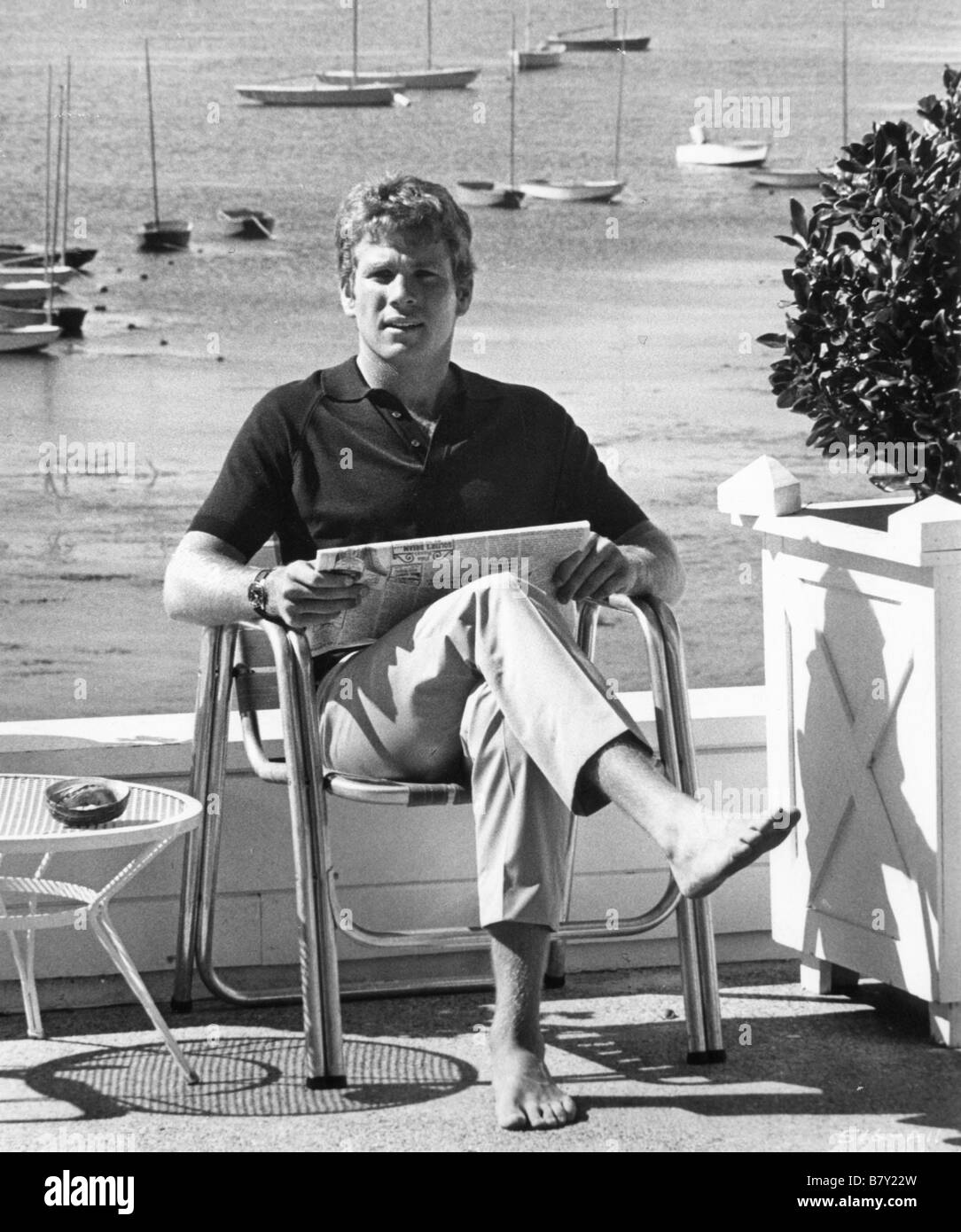 The Big Bounce Year: 1969 Director: Alex March Ryan O'Neal Stock Photo ...