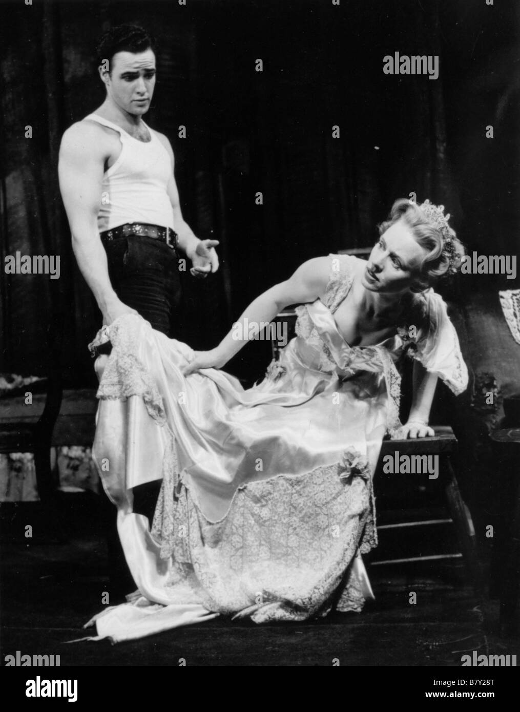 A Streetcar Named Desire Theatre play Marlon Brando, Jessica Tandy ...