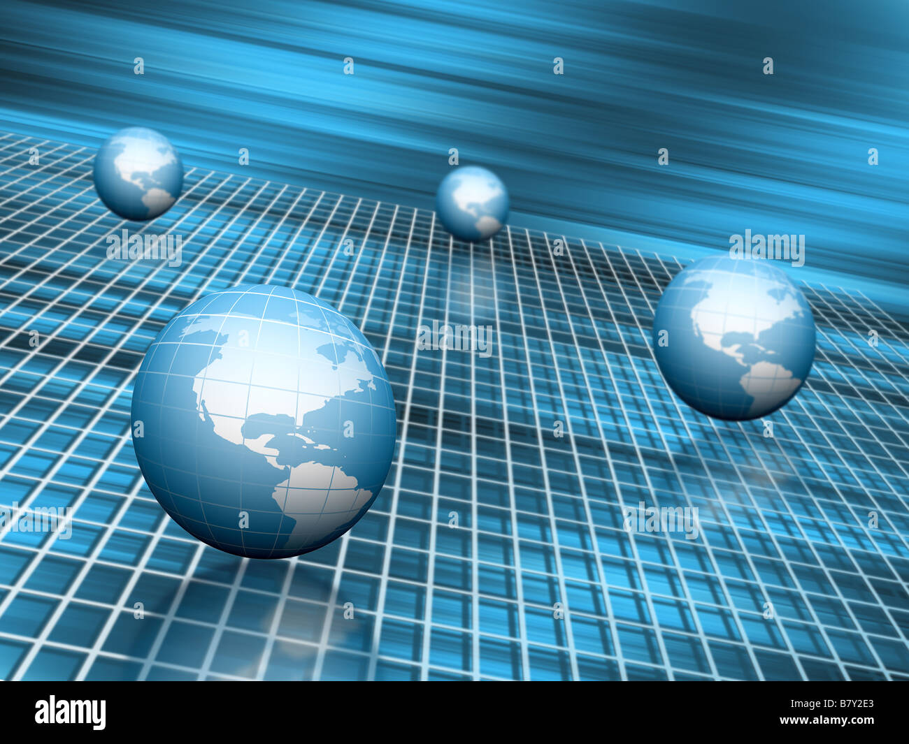 Abstract globe background Stock Photo - Alamy