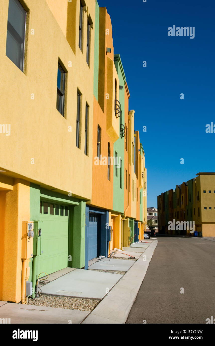 The River Walk Housing Project in Tucson, Arizona, USA Stock Photo - Alamy