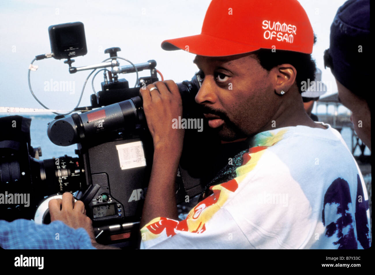 Spike Lee Spike Lee Spike Lee tournage on the set Summer of Sam Year ...